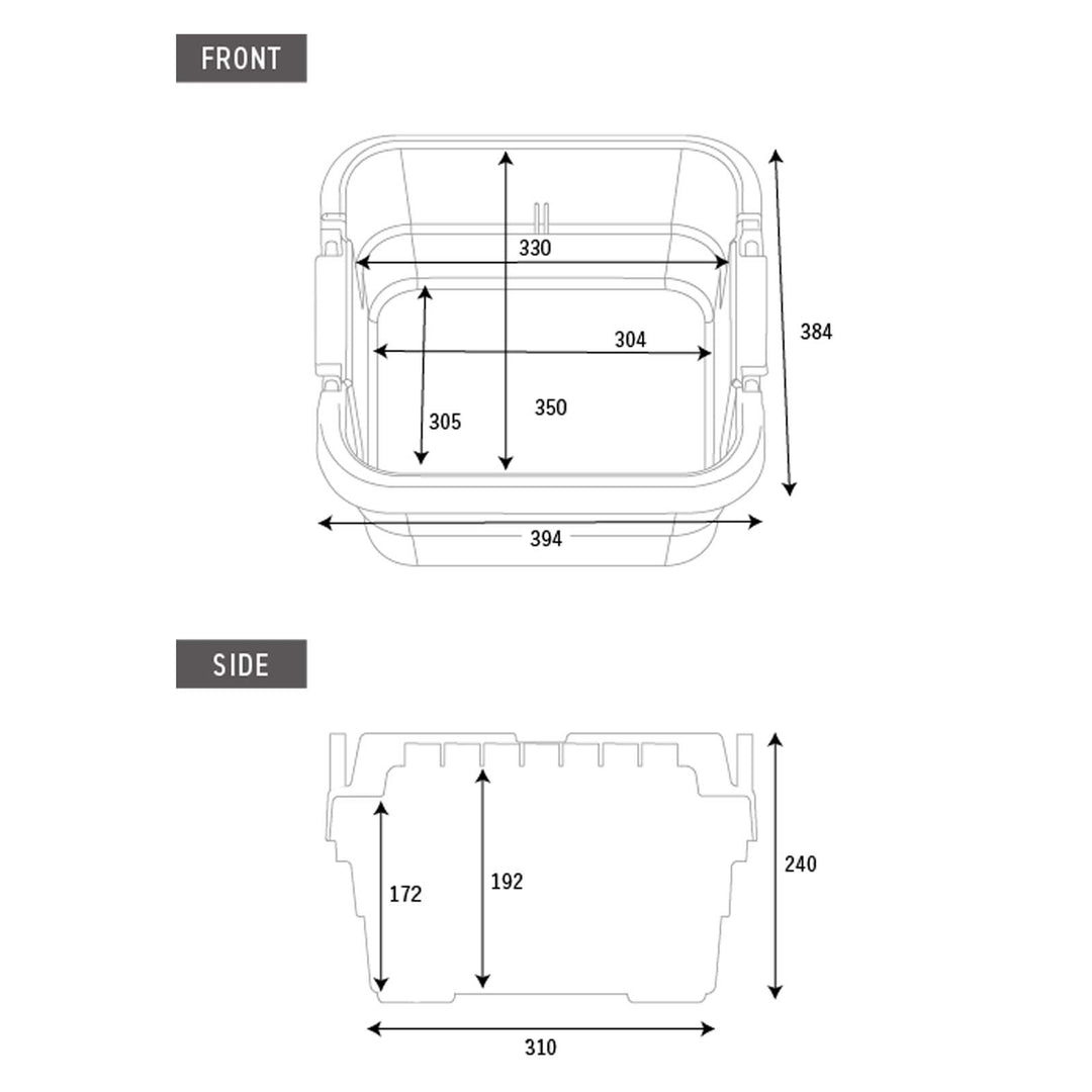 Trunk Cargo : TC-30S Low : Black – Sumu Goods