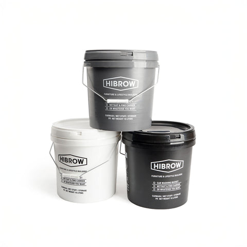 Hibrow Co. : Work Bucket : Gray – Sumu Goods
