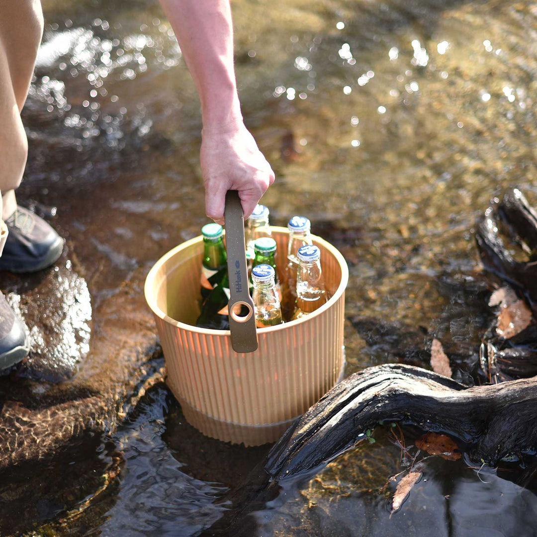 HiHæk : Camp Stool Bucket Mini : Coyote – Sumu Goods